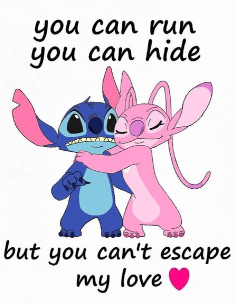 Stitch Cant Escape Her Love By Metadragonart On Deviantart