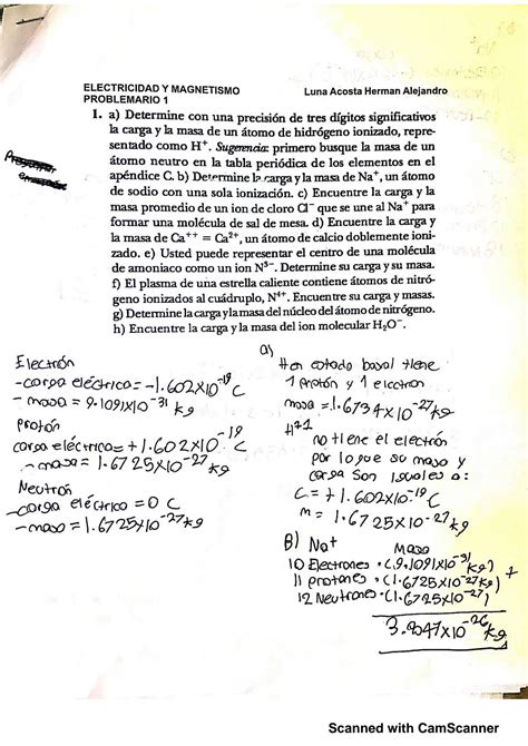Solution Problemario De Electricidad Y Magnetismo Resuelto Studypool