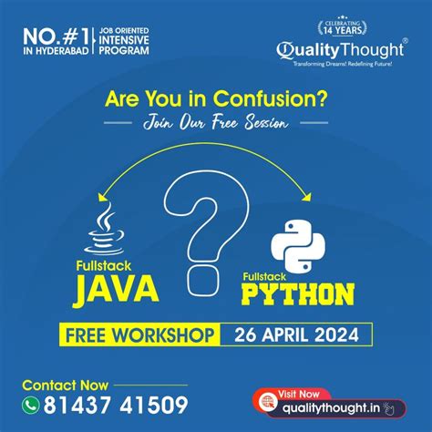 Quality Thought Infosystems On Linkedin Java Fullstackjava