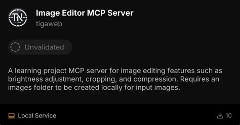 Image Editor Mcp Server Mcp Servers · Lobehub