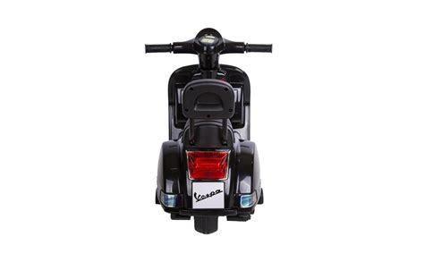 El Scooter Til Børn 6v Vespa Sort Trehjulede Cykler Legecykler Og