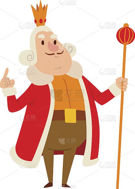 卡通人物王矢量。