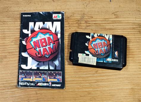 MD日版遊戲 NBA JAM瘋電玩 露天市集 全台最大的網路購物市集