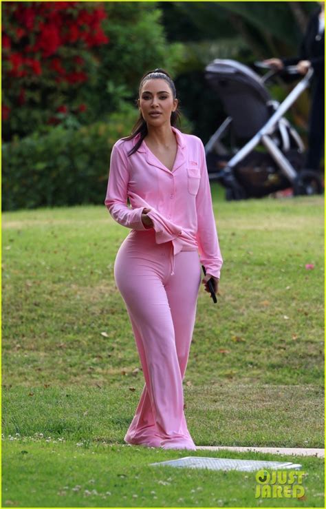 Kim Khloe And Kourtney Kardashians Are Barbie Girls In Hot Pink Looks