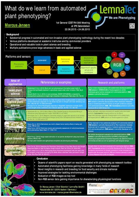 PDF What Do We Learn From Automated Phenotyping Non RGB Sensor Data Gaining