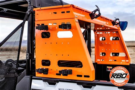 Polaris Ranger Utv Rear Storage Rack Razorback Offroad™