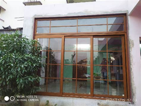 Brown UPVC Sliding Door At Rs 1 500 Square Feet In Amravati Premium