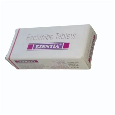 Ezentia Ezetimibe Tablets At Rs 165stripe Ezetimibe Tablet In Nagpur