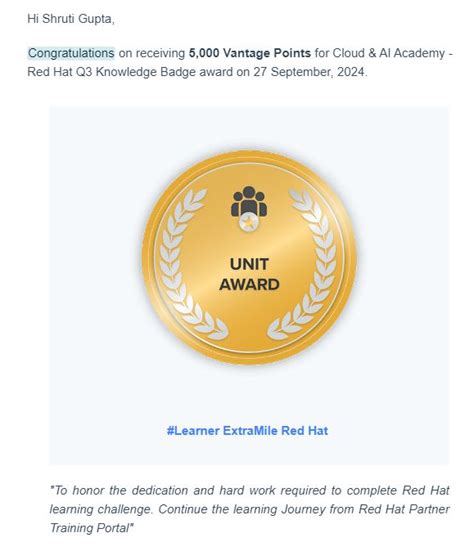 Shruti Gupta On Linkedin Learningjourney Redhat Cloudcomputing
