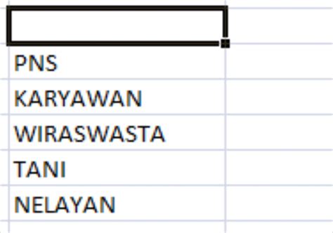 Cara Menciptakan Dropdown List Pada Ms Excel Belajar Microsoft Excel