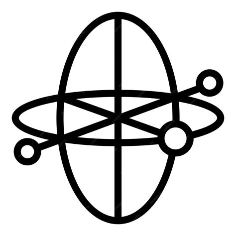 Premium Vector Plane Gyroscope Icon Outline Plane Gyroscope Vector