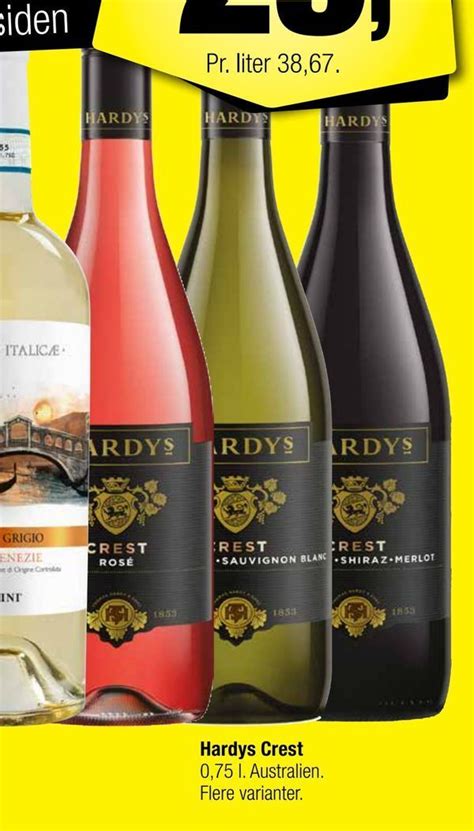 Hardys Crest Tilbud Hos Calle