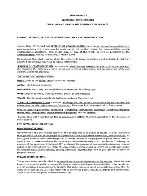 Diass Pdf Communication Mass Media