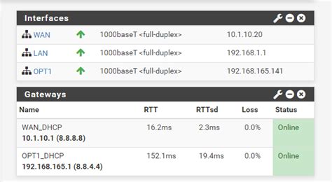 Dual WAN Failover Doesn T Failover Back To WAN 1 Resolved Netgate Forum