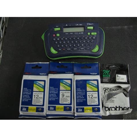 Brother P Touch PT 80 Label Maker W 4 Packages Tape Cassettes Allsold Ca Buy Sell Used
