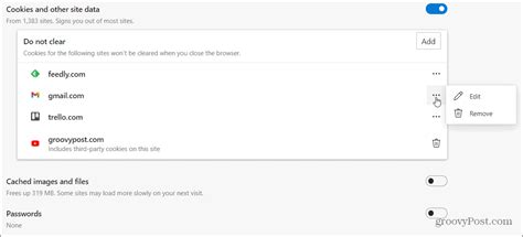 How To Delete Cookies And Browsing History From Microsoft Edge
