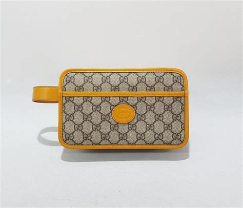 정품 구찌 인터로킹 G 트래블 파우치백 세컨웨어 헬로마켓