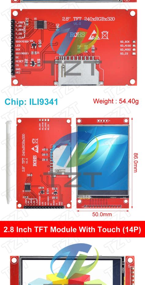 1 44 1 77 1 8 2 2 2 4 2 8 дюймовый Tft цветной экран ЖК дисплей модуль привода St7735 St7789v