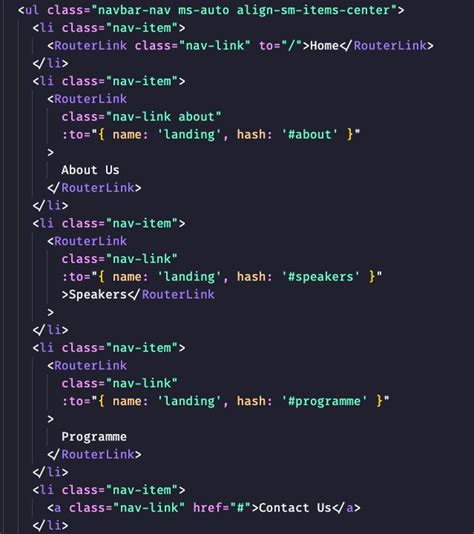 vue router 4 scroll behaviour with hash active class on all links