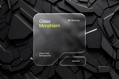 Glass Morphism Frosted Mockups Web Design Mockup Design Visual Design