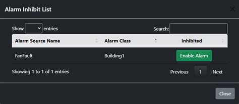Alarm Dashboard Control Concepts Ltd