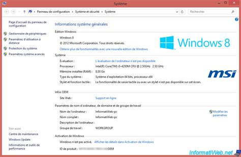 Restaurer l installation de Windows de votre PC portable MSI à son état