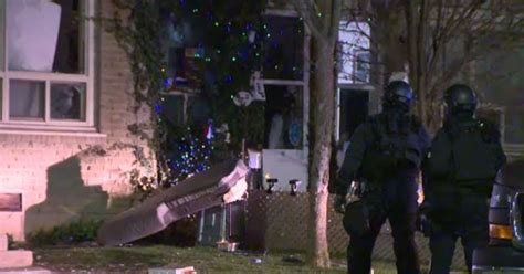 Man Arrested After Barricading Himself Inside Home Prompting Large
