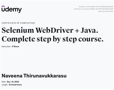 Naveena Thirunavukkarasu On Linkedin Java Automationtesting Selenium