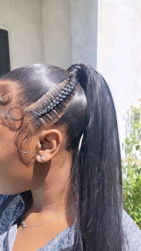 Anayaamarii In 2024 Sleek Ponytail Hairstyles Hair Ponytail