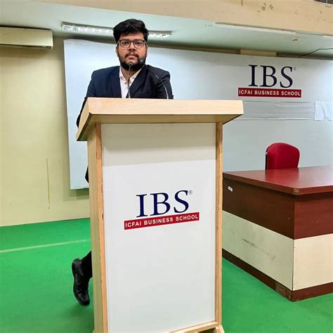 utkarsh misra on linkedin mba icfaibusinessschool learningjourney