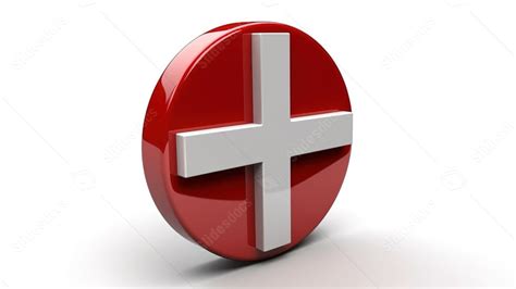 Dimensional Rendering Of Rejected Sign Icon Red Cross Mark Depicting No Or Incorrect Concepts