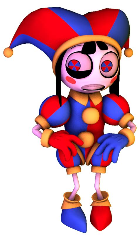 Sfm Tadc Pomni Render By Drartymik908 On Deviantart