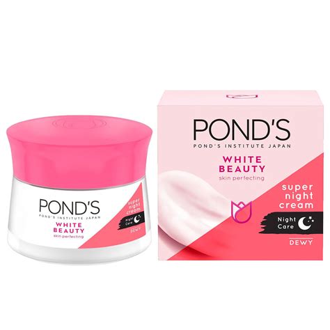Ponds White Beauty Skin Perfecting Super Night Cream 50g Gutspk