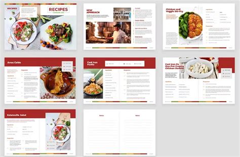 Use These 8 Cookbook Template Pages Word Google Docs PDF To Make A