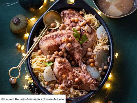 Rechta au poulet facile découvrez les recettes de Cuisine Actuelle