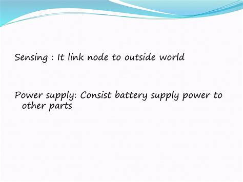 Wireless Sensor Network Wsn Ppt