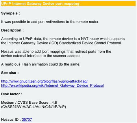Detecting Upnp With Nessus Pvs Blog Tenable
