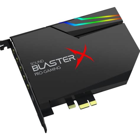 Звуковая карта Creative Sound BlasterX AE-5 Plus 70SB174000003 — купить ...