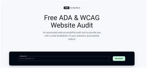 Aria Accessibility Audits By Equally Ai Self Made Today