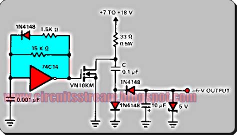 A Charge Pump Circuit Diagram Electronic Circuit Diagrams Schematics