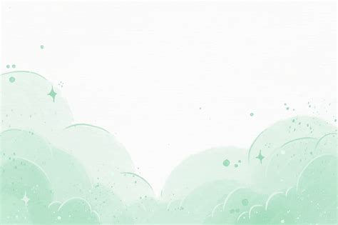 Hình Nền Background Cute Green Phong Cách Xanh đáng Yêu