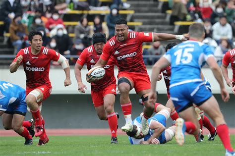神戸製鋼が攻守で東芝を圧倒 トップリーグ連覇へ向け全勝キープ ラグビーリパブリック