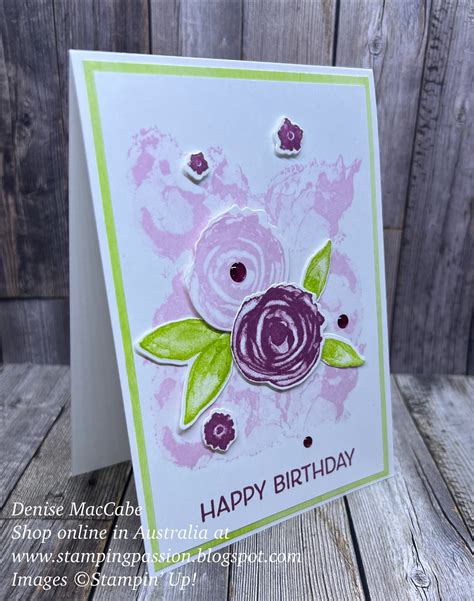 Stamping Passion Artistically Inked Card And A Cuppa