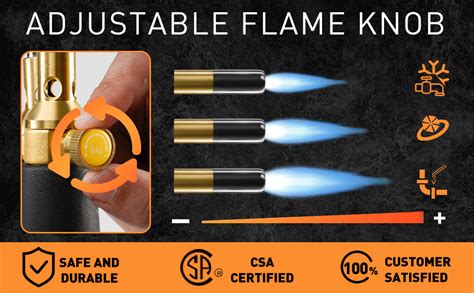 Koman Propane Torch Kit With Igniter Soldering And Welding Torch Head For Mapp Map