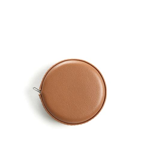 Small Measuring Tape Full Grain Leather Compact Measurement Tool
