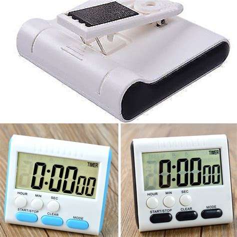 Magnetic Large Lcd Digital Kitchen Timer With Loud Grandado