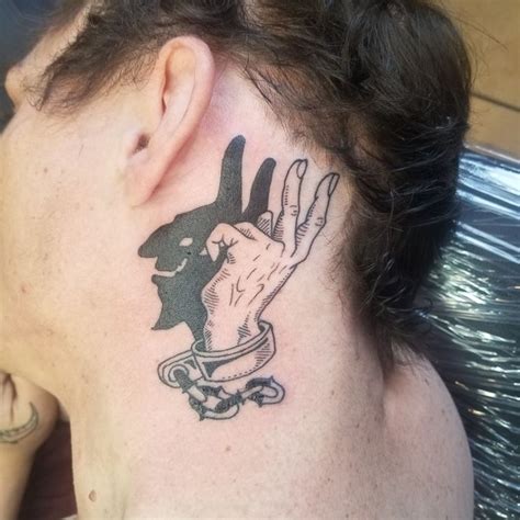 Demon Whispers Pretty Hand Tattoos Cool Chest Tattoos Shadow Tattoo