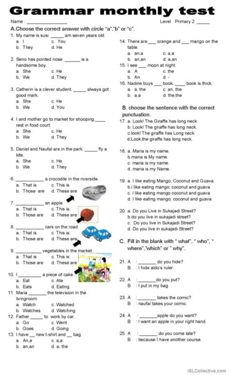 101 Verbs General Grammar Practice Grammar Practice Englis
