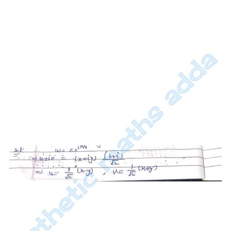 Conformal Transformation Complex Analysis Notes Teachmint