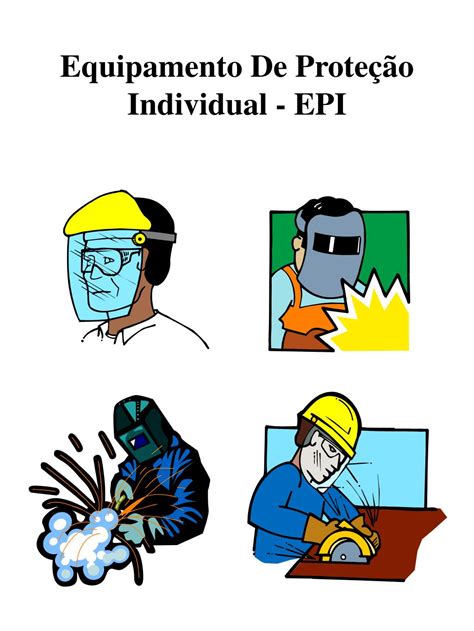 PPT EQUIPAMENTO DE PROTEÇÃO INDIVIDUAL EPI PowerPoint Presentation